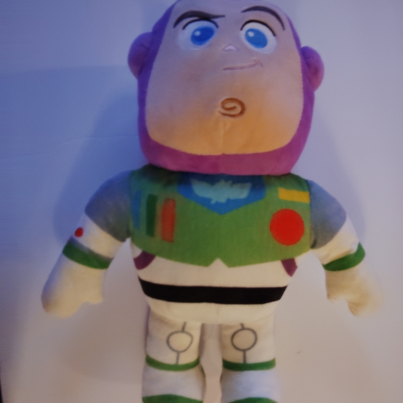 Disney | Toys | Disney Buzz Lightyear Plush Toy Green And Purple | Poshmark